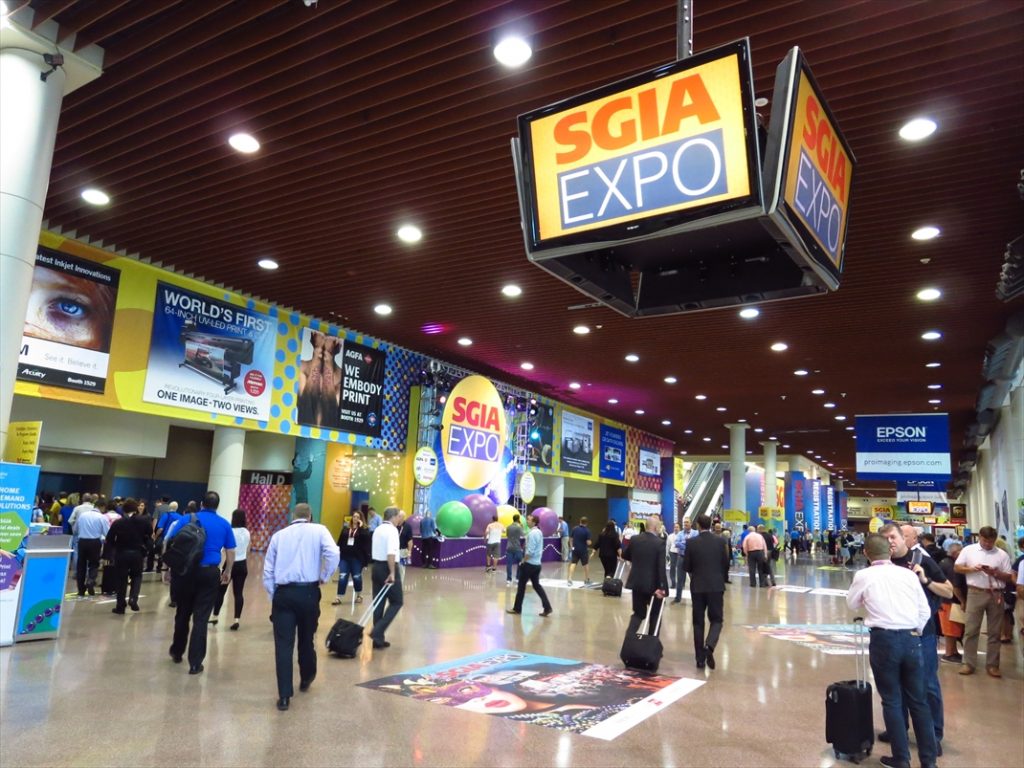 「2018 SGIA Expo」開幕 米国最大級の大判グラフィック総合展 10月18日から・米国ラスベガスで | プリント&プロモーション