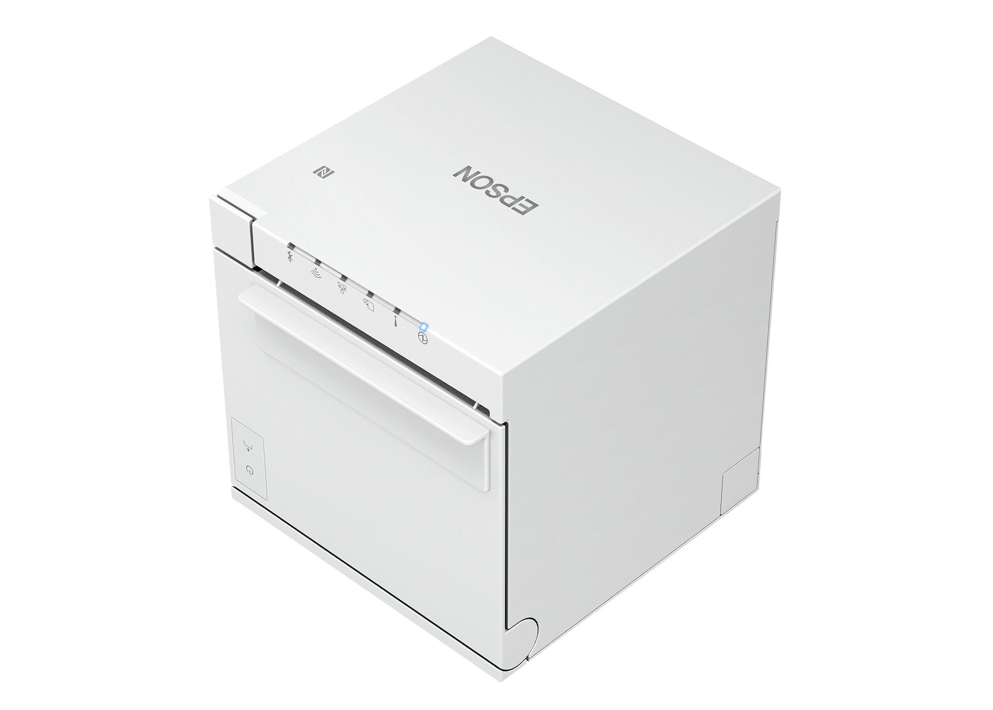 エプソン 新レシートプリンタを発売 卓上タイプの後継機「TM-m30Ⅲ-H」 セルフ用の「TM-m55」 清掃がしやすく抗菌素材採用 | プリント&プロモーション