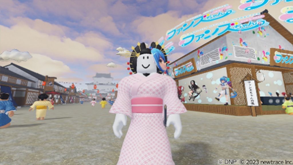 DNPとnewtrace 「Roblox」で国内IPコンテンツを展開 浮世絵など和風イメージの「ワールド・デジタルアイテム」提供 | プリント&プロモーション